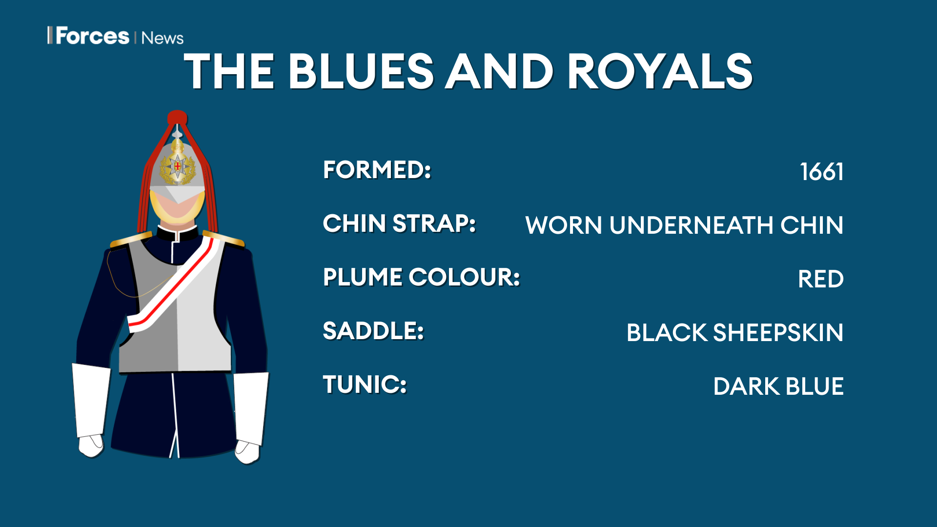 Know your uniforms: The seven regiments of the Household Division explained